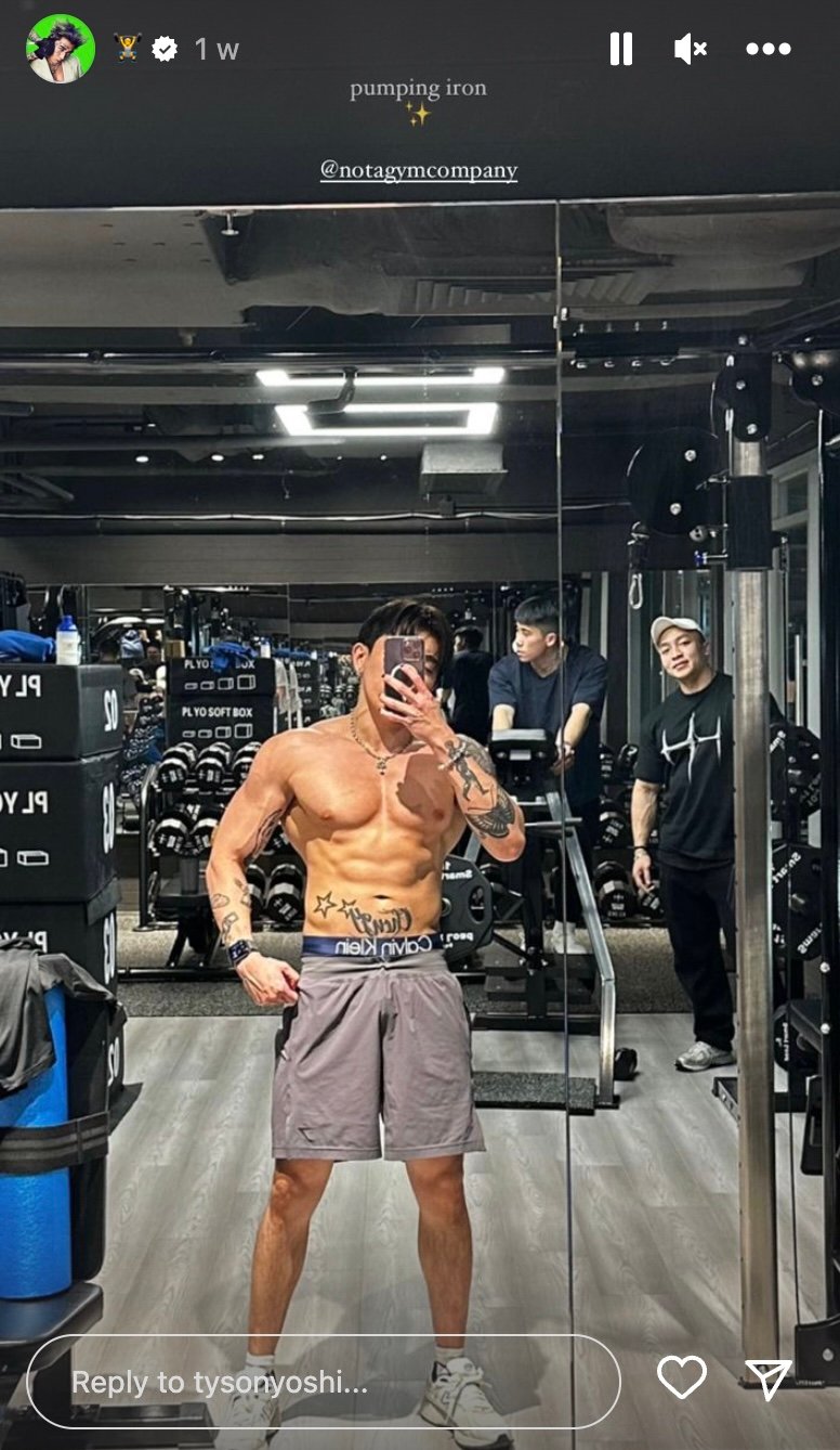 【Tyson Yoshi健身室開張】合資7位數開Gym房 張敬軒榮升VIP會員